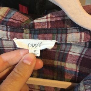 ODDY | Tops | Ombr Style Button Down Shirt Dress | Poshmark